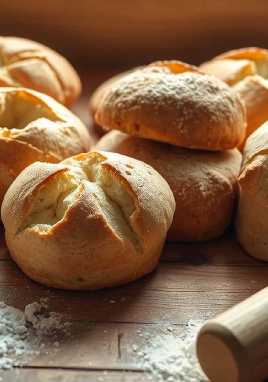 Einfache glutenfreie Brötchen selber backen – weich, lecker & perfekt ...